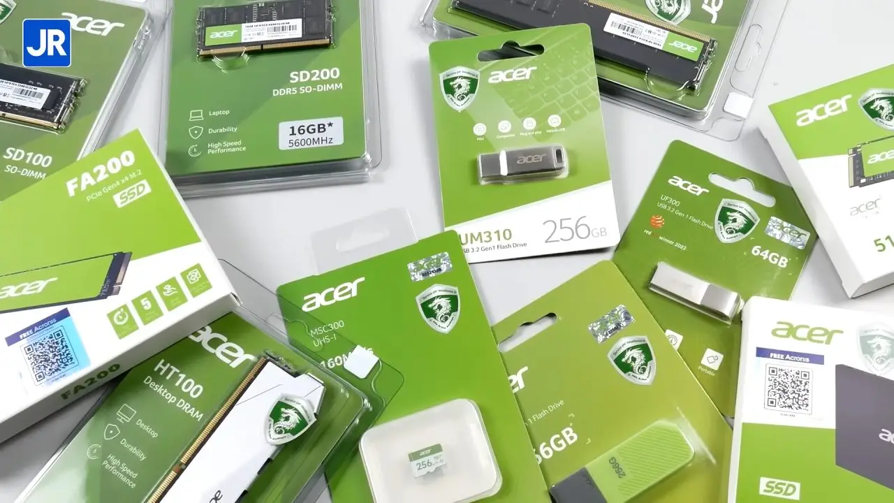 Acer Storage dan Memory Hadir Resmi di Indonesia • Jagat Review
