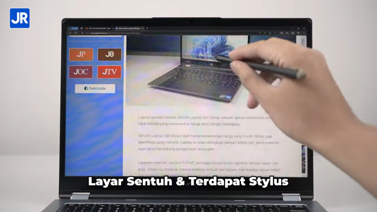 Review ADVAN 360 Stylus Pro: Laptop 2-in-1 Salah Harga? • Jagat Review