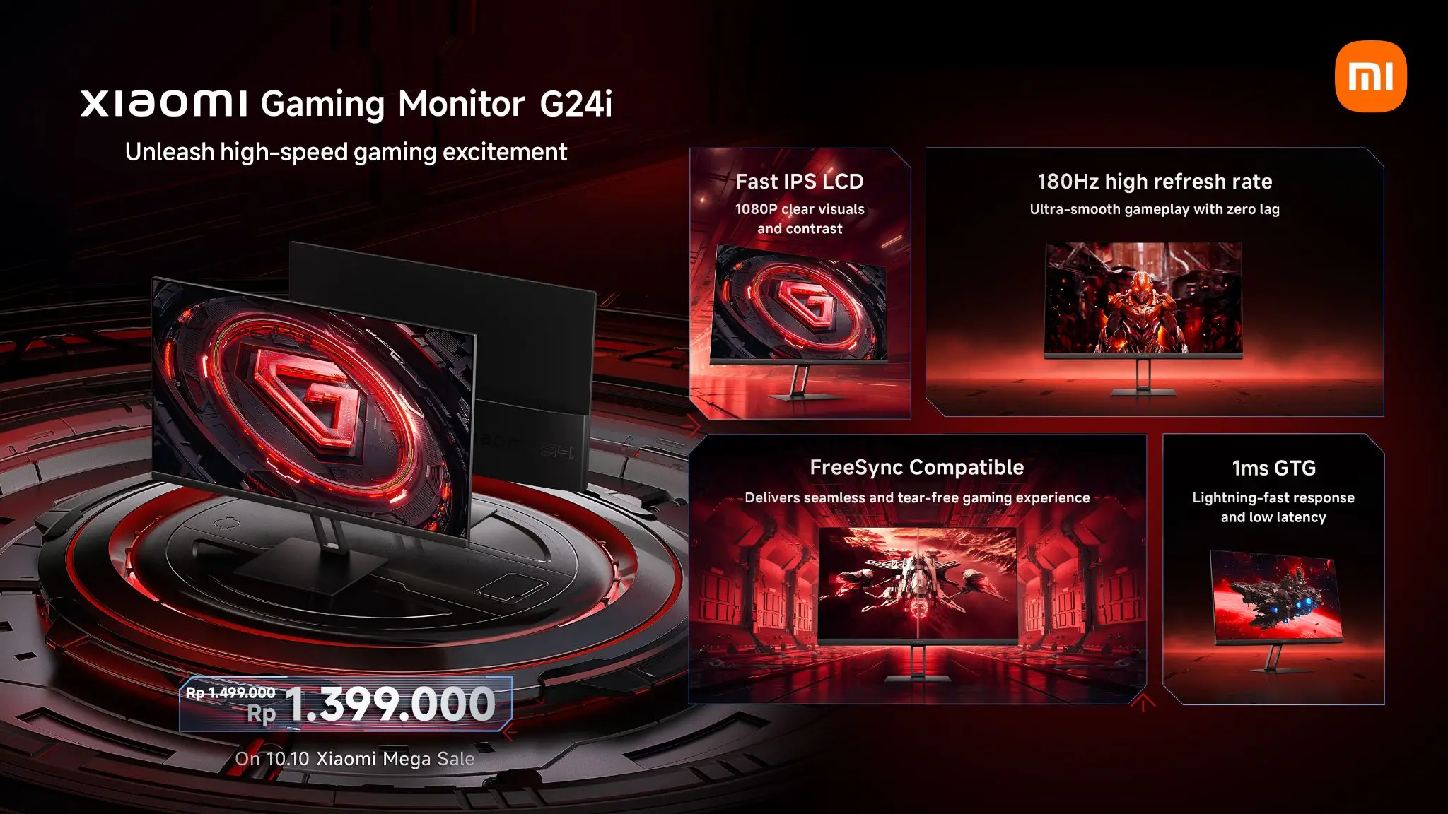 Xiaomi Luncurkan Monitor Gaming G27Qi dan G24i, 180Hz Mulai Rp 1 Jutaan ...
