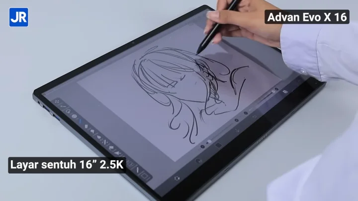 Review Advan Evo-X 16: Tablet Windows Terjangkau yang Bisa Pakai eGPU ...