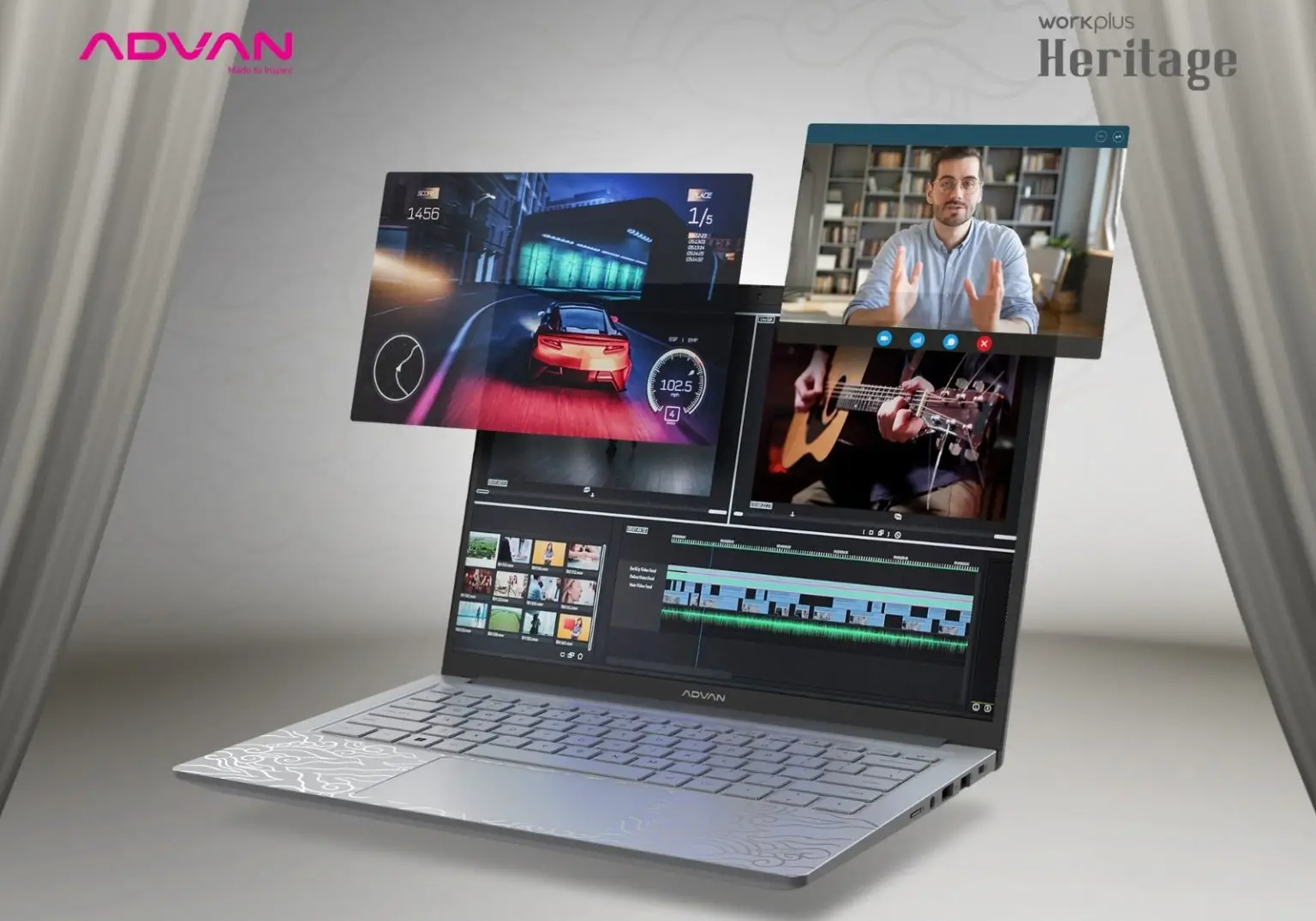 Advan Rilis Workplus Heritage Laptop dengan Desain Batik, Kalian Suka ...