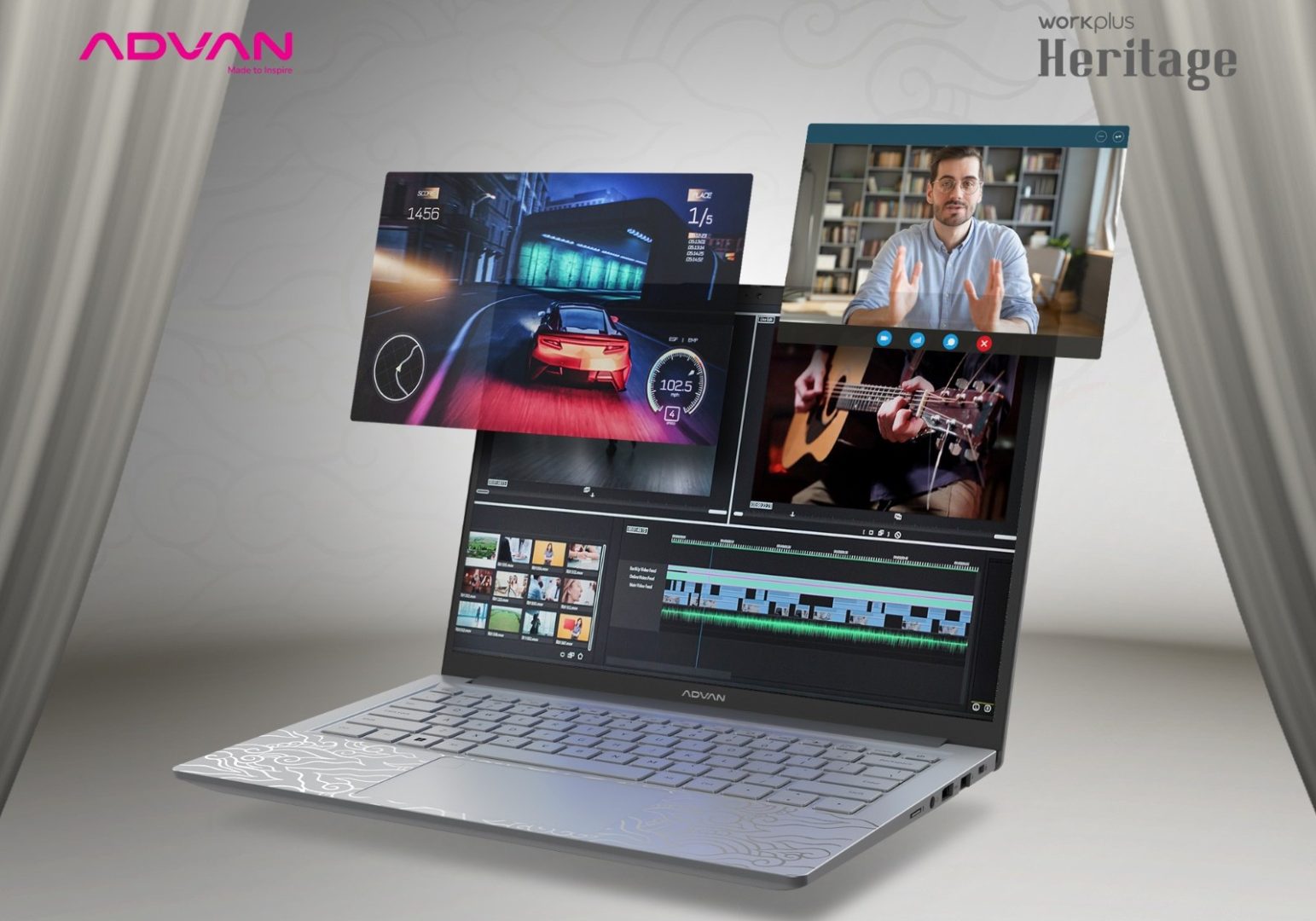 Advan Rilis Workplus Heritage Laptop dengan Desain Batik, Kalian Suka ...