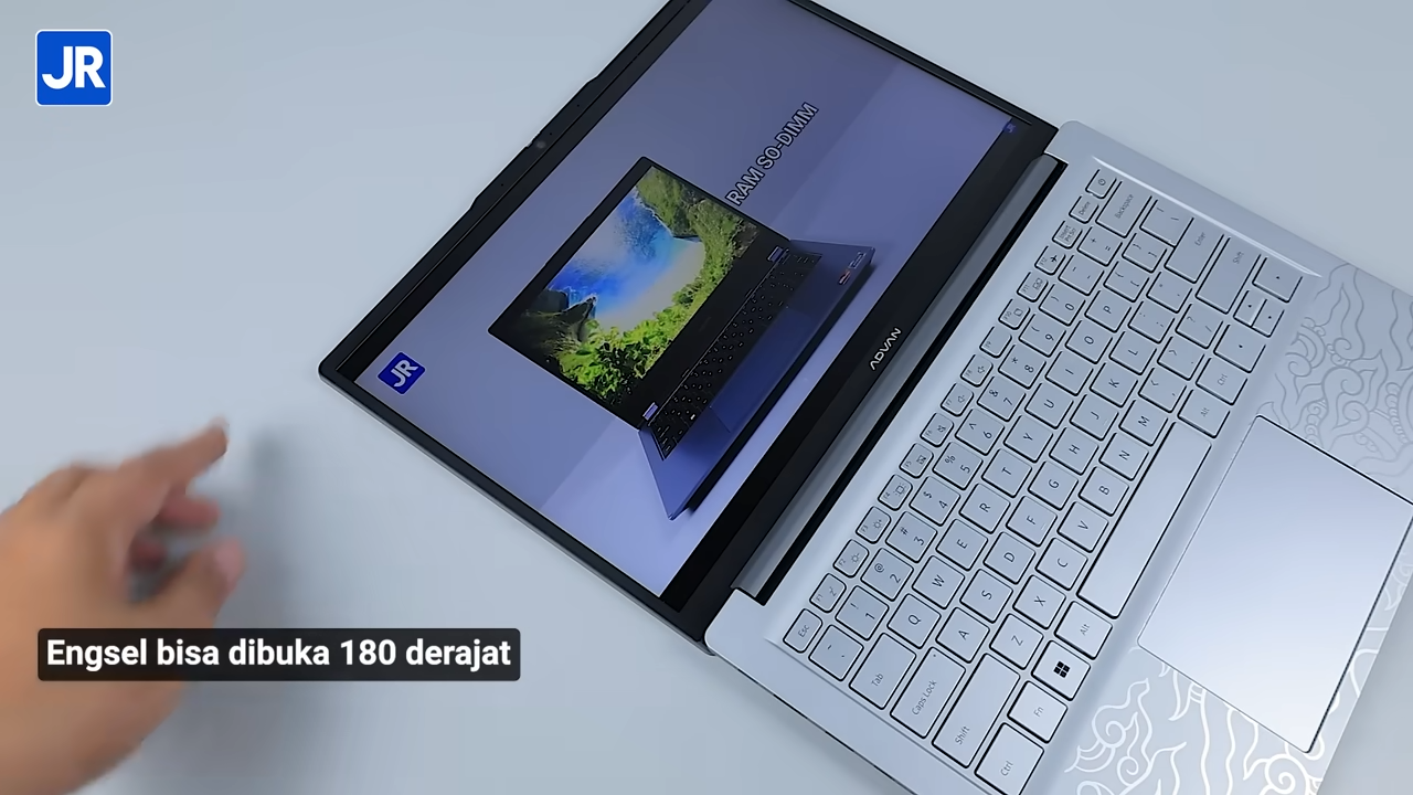Review ADVAN Workplus Heritage: Laptop Rp 7 Jutaan yg Keren dan Kencang ...