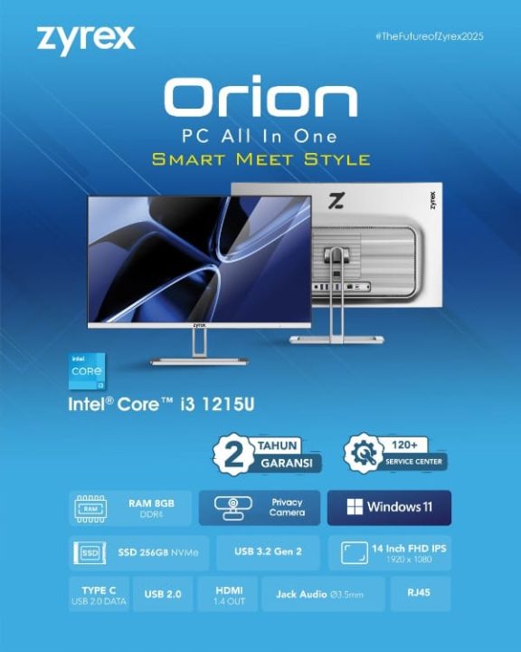 Zyrex Luncurkan Laptop D-Tech Pro dan AIO PC Orion: Untuk Kreator dan ...