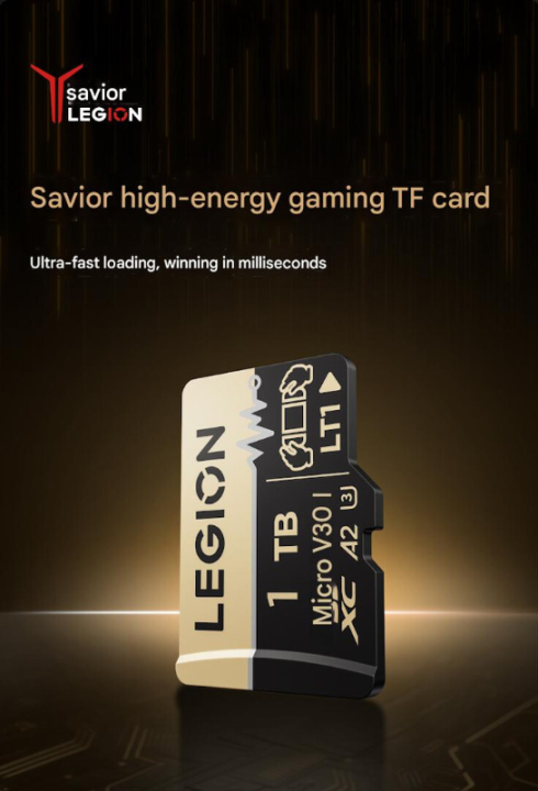 Lenovo Umumkan Legion high-energy microSD, Kartu Penyimpanan Gaming ...