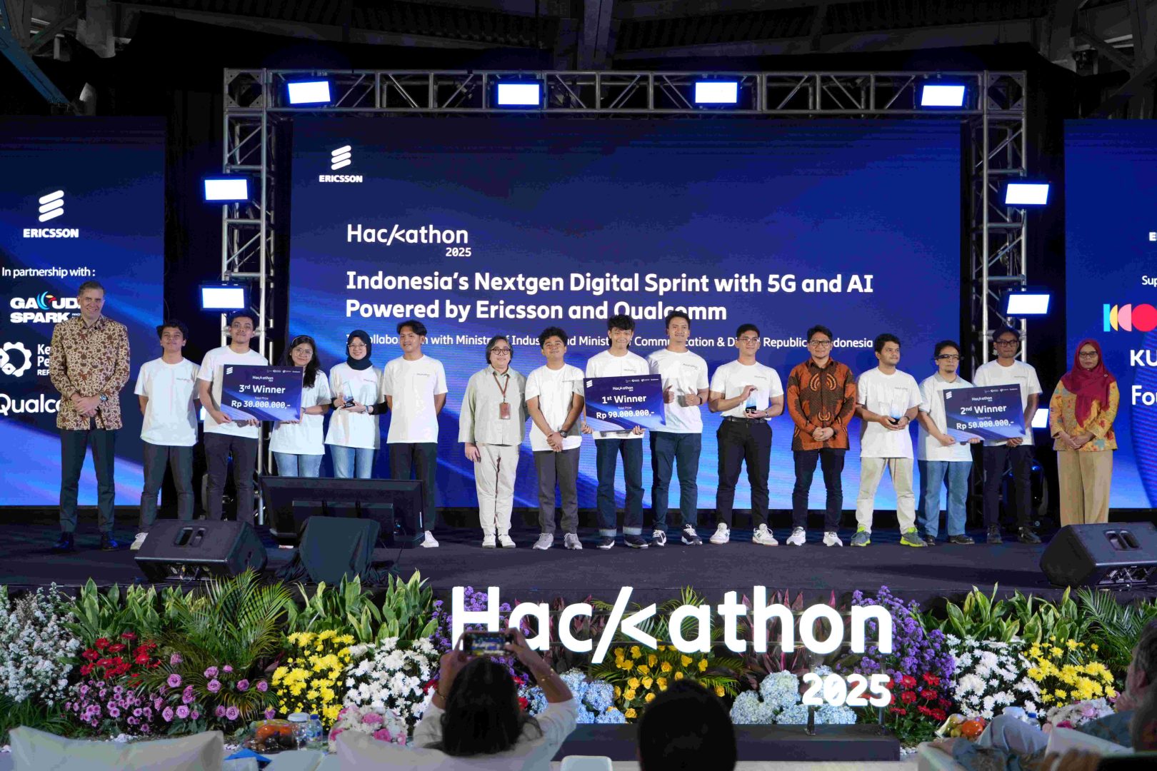 Direct Release: Ericsson, Qualcomm,Kemenperin, dan Komdigi Mengumumkan Pemenang Hackathon 2025 ...