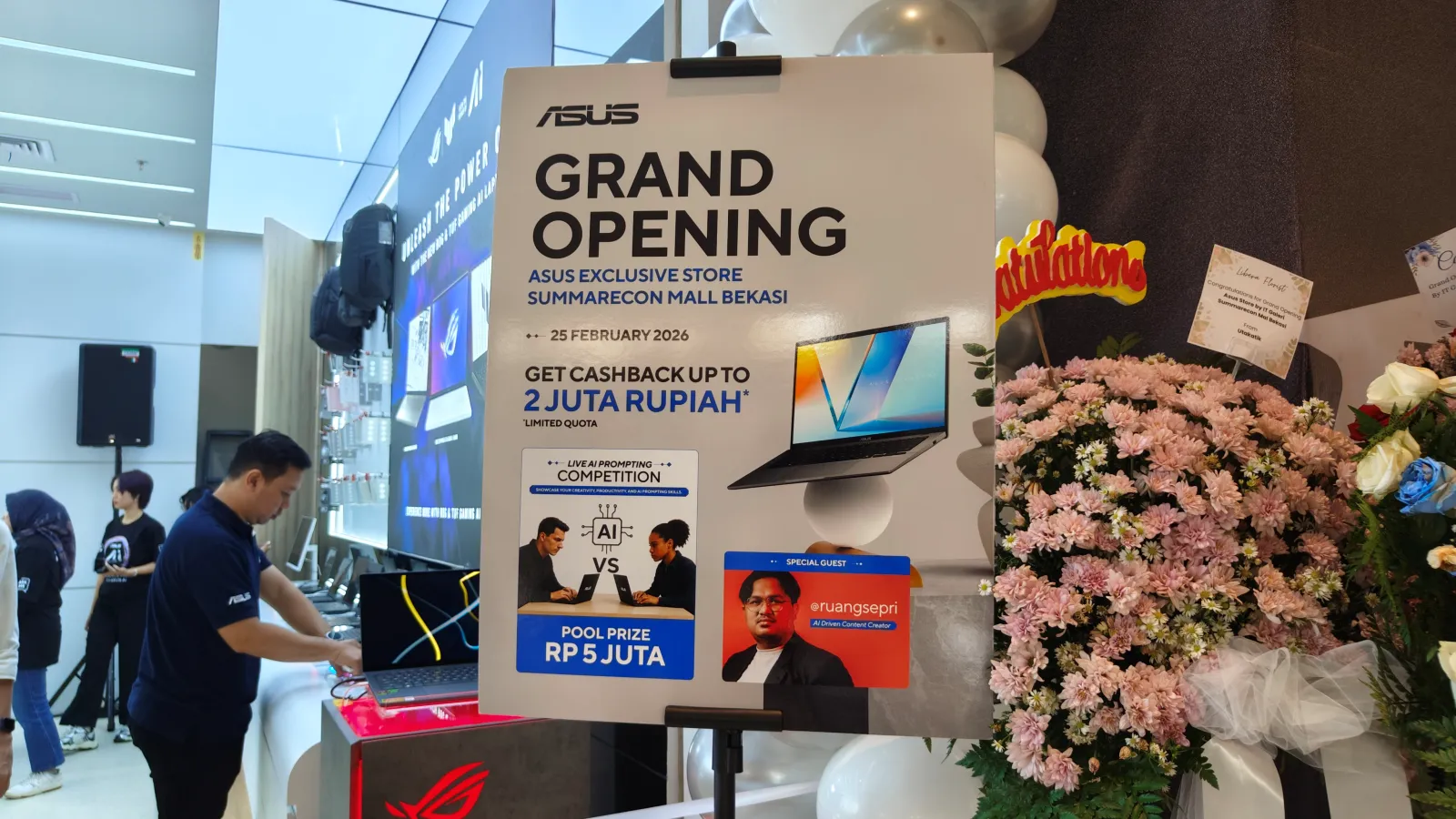 ASUS Exclusive Store Summarecon Mall Bekasi Tawarkan Promo Grand ...